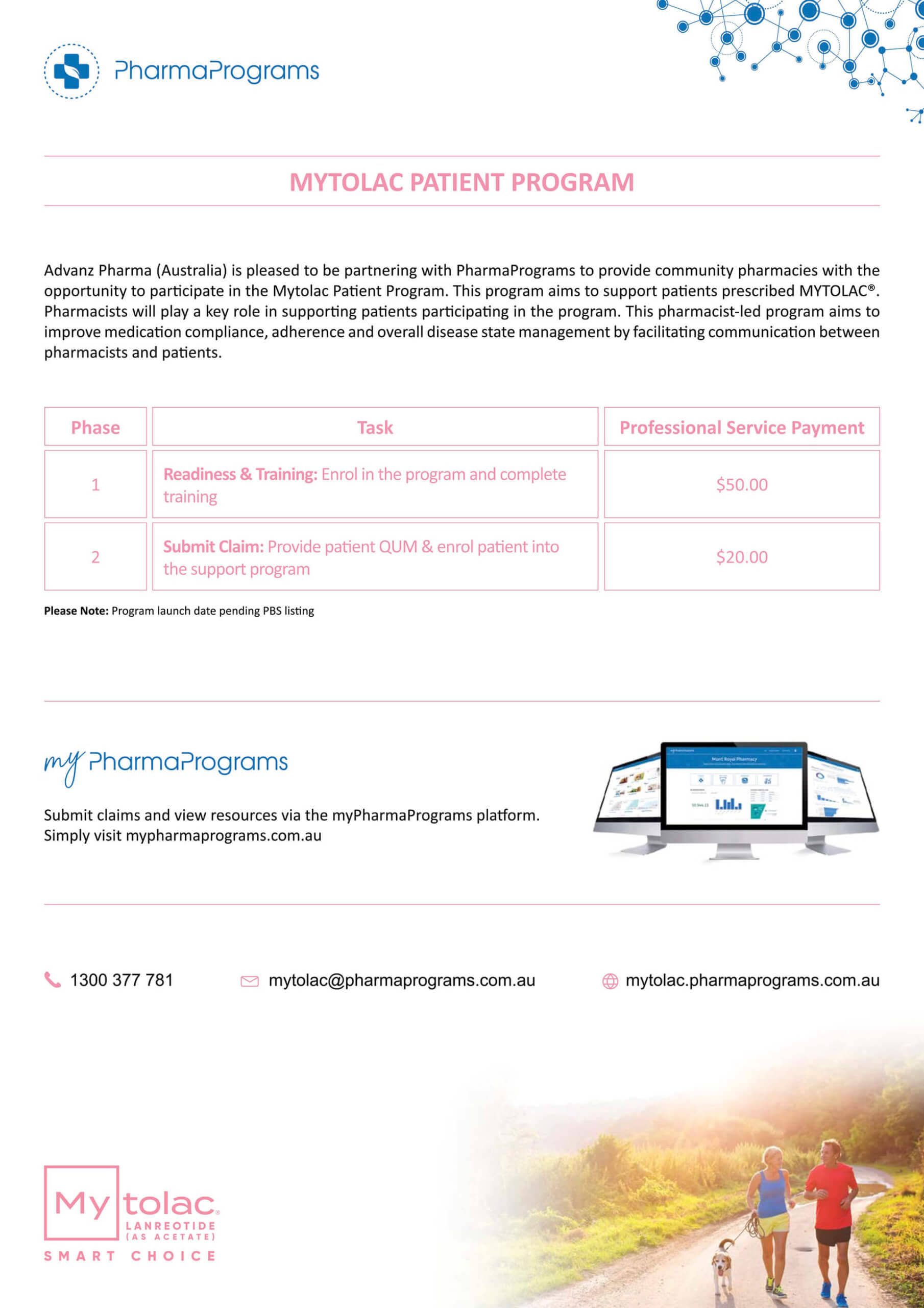 Mytolac Patient Program | PharmaPrograms